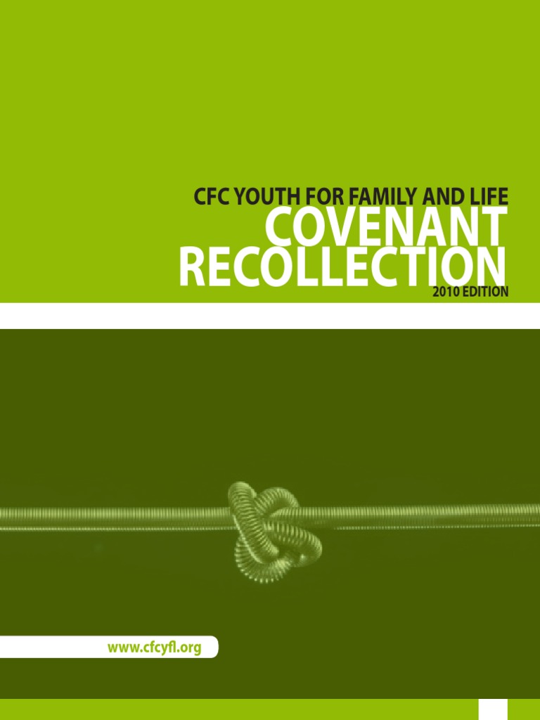 CFC YFL Covenant Recollection | New Covenant | Covenant (Biblical)