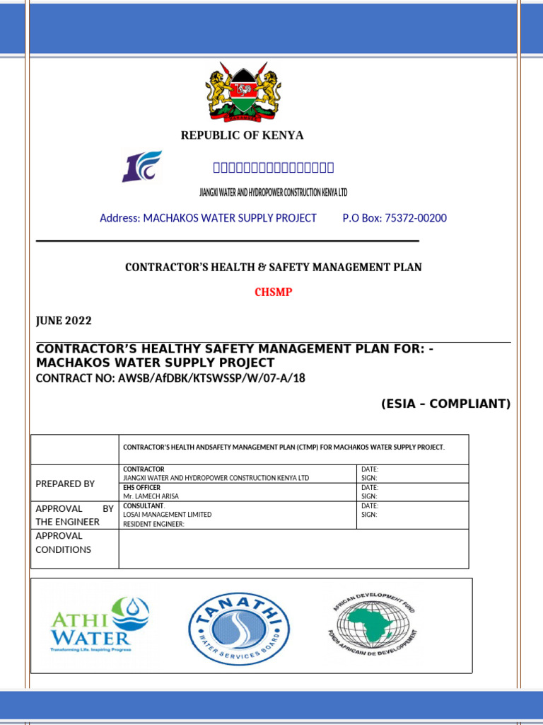 Hmp Revised | PDF | Occupational Safety And Health | Emergency