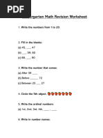 List of Primary Math Tongue Twisters | PDF