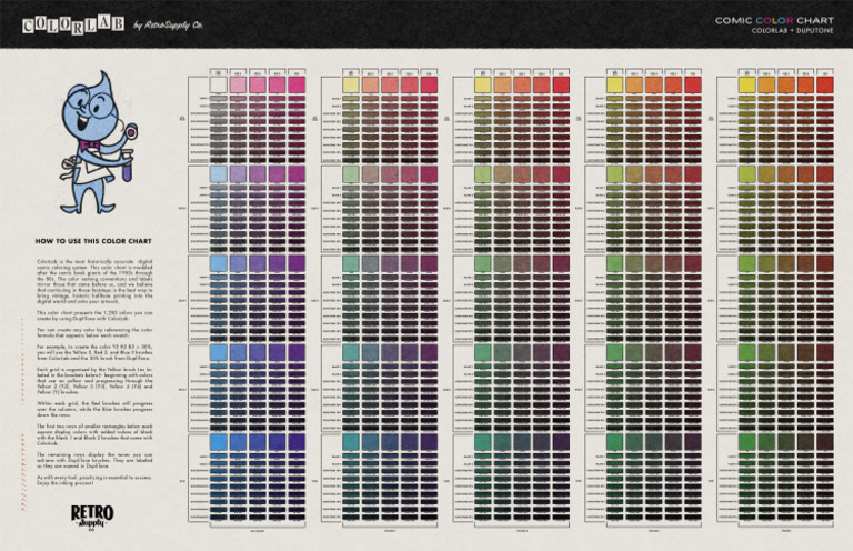 RSCO ColorLab Duplitone Color Chart | PDF