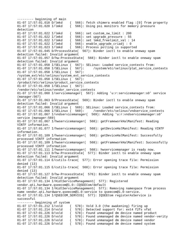 Logcat Prev CSC Log | PDF | Computing | Operating System Technology
