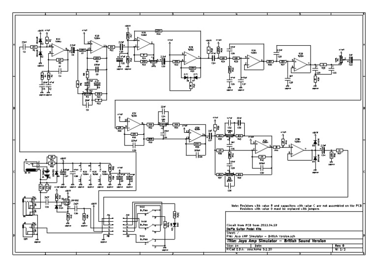 British Sound Schematic | PDF