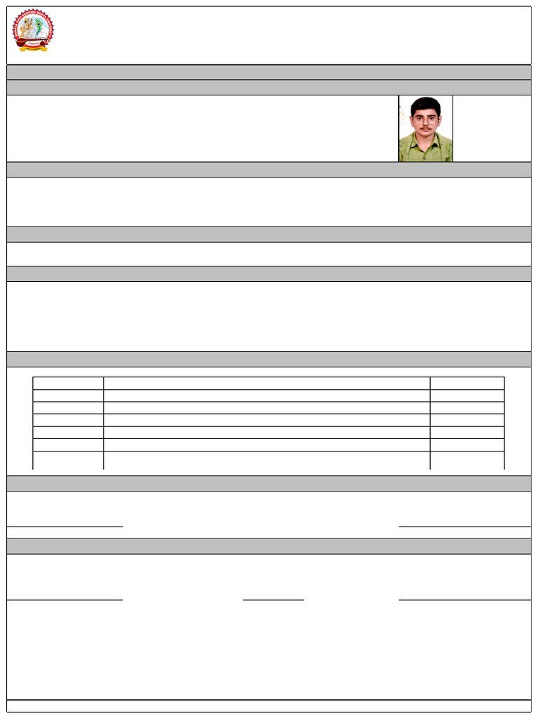 Bscit - 5 Regular Exam Form | PDF | Bachelor Of Science | Computer ...