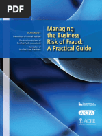 COSO ACFE Fraud Risk Management 2023 | PDF | Risk | Integrity