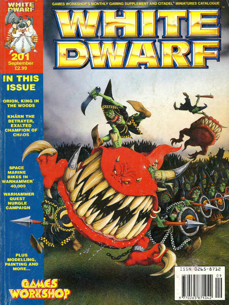 Warhammer - White Dwarf - 201 - UK | PDF
