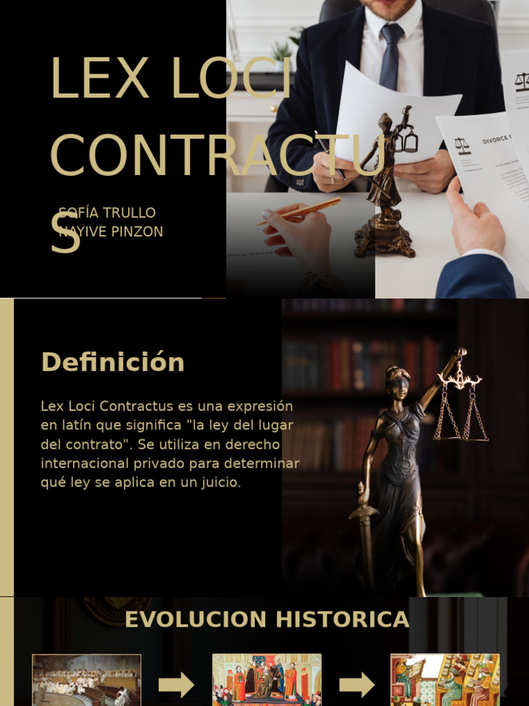 Lex Loci Contractus en Derecho Internacional | PDF | Justicia | Crimen ...