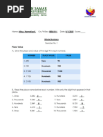 Negative Numbers Practice Exercises | PDF | Arithmetic | Mathematics