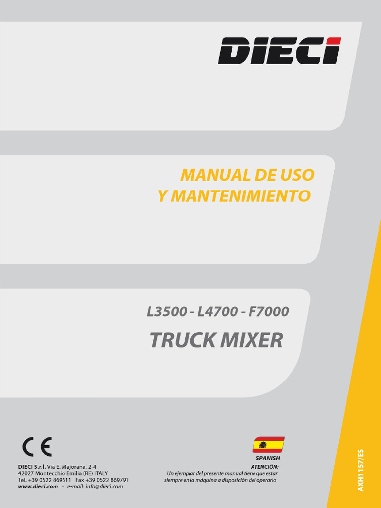 Manual de Mantenimiento | PDF