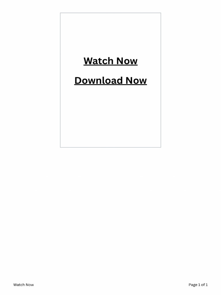 Watch Now | PDF