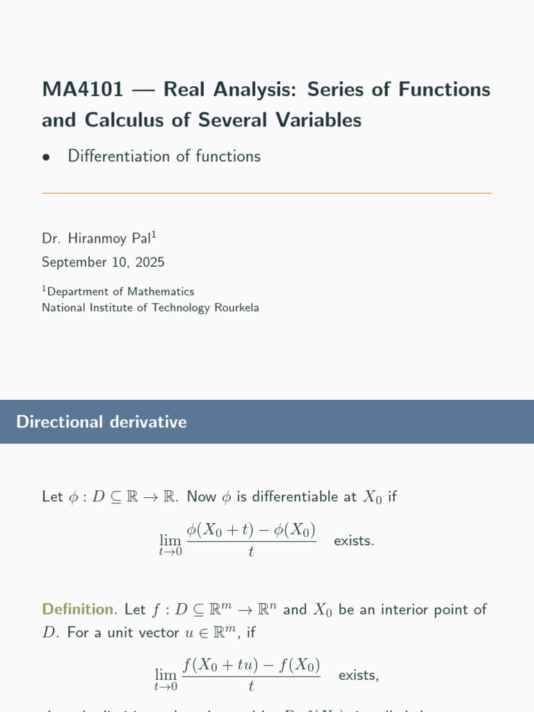 Differentiation of Functions | PDF | Derivative | Mathematical Analysis