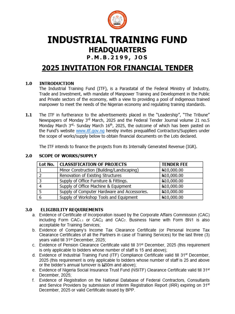 Financial Advert 2025 | PDF | Joint Venture | Business