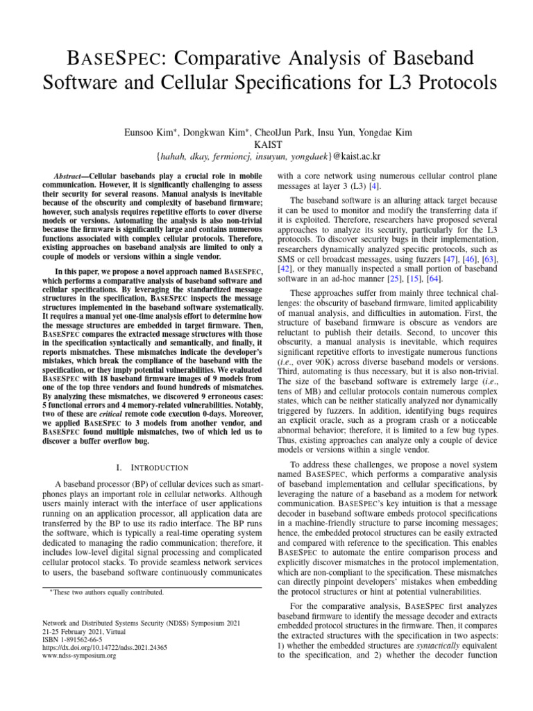 Base Spec | PDF | Osi Model | Pointer (Computer Programming)
