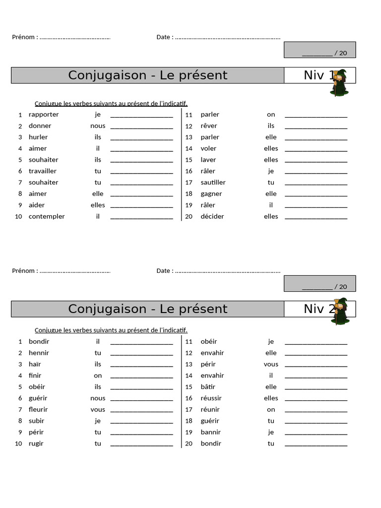 Generateur Conjugaison | PDF | Conjugaison | Sémantique