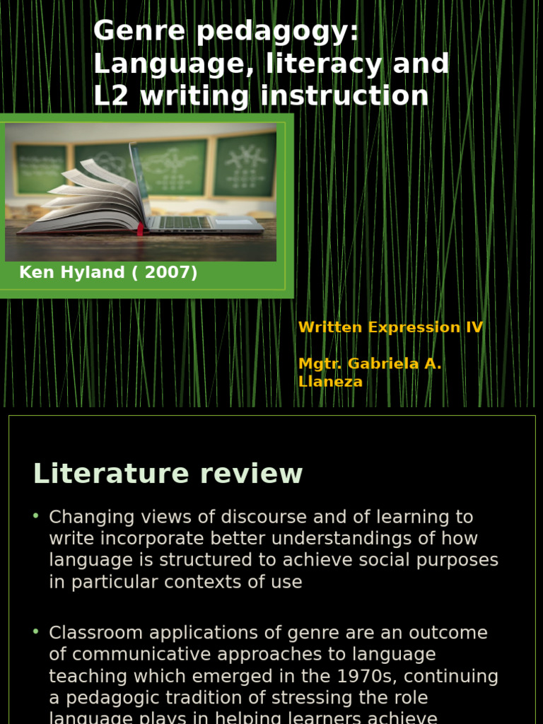 Genre Pedagogy in L2 Writing Instruction | PDF | Pedagogy | Teachers