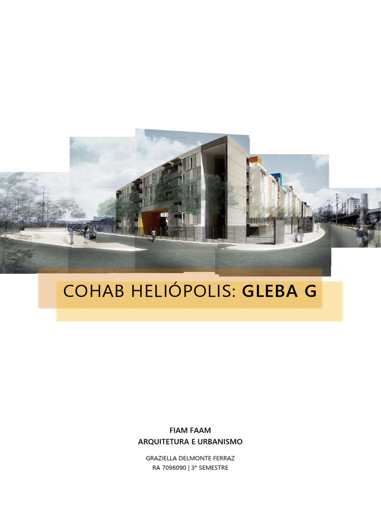 Projeto Habitacional Heliópolis Gleba G | PDF | Cidade | Favela