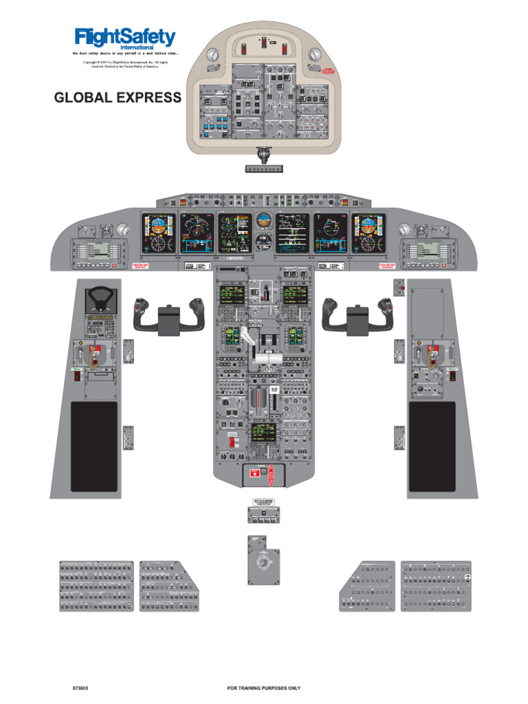 Global Express Cockpit Poster | PDF