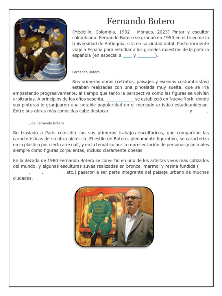Fernando Botero | PDF
