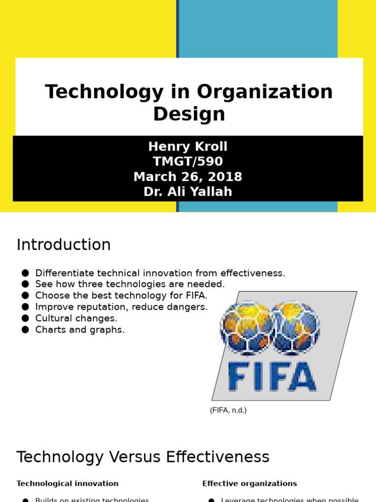 Technology in Organization Design | PDF | Business