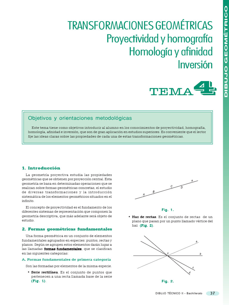 Transformaciones Geometricas | PDF | Geometría | Geometria clasica