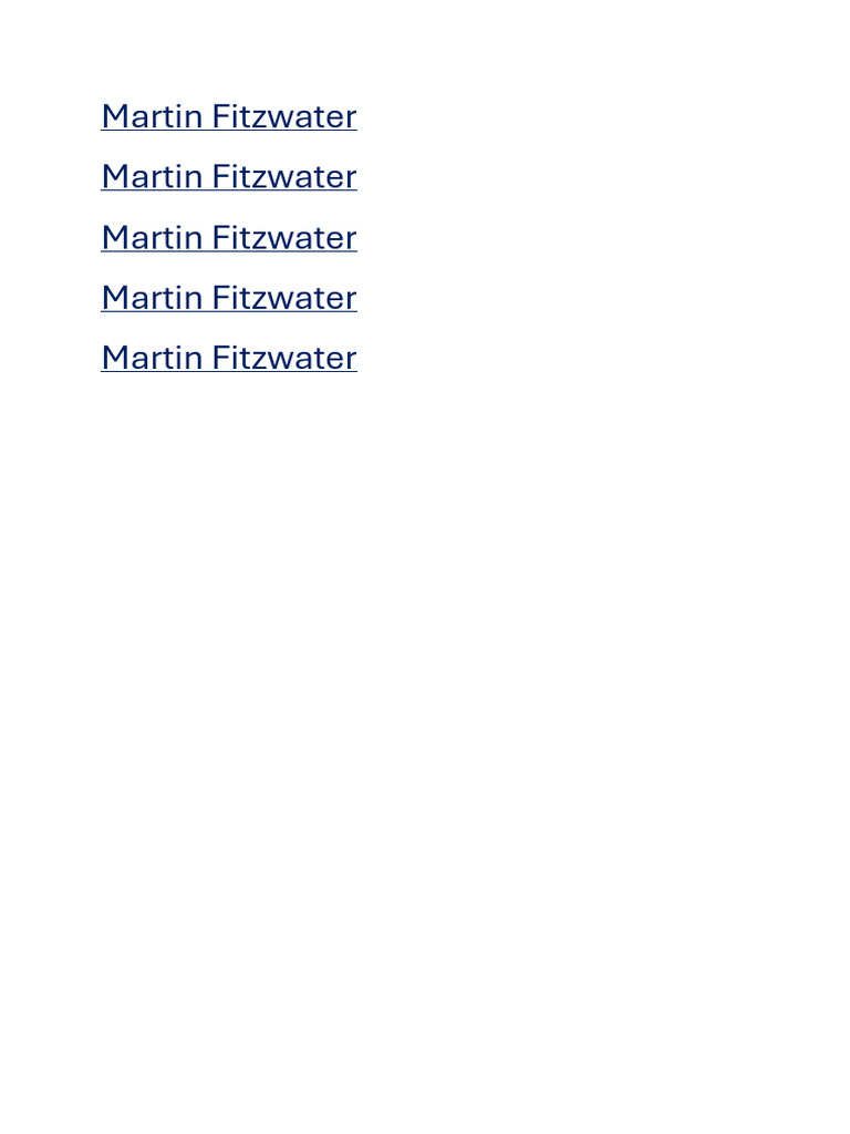 Martin Fitzwater | PDF
