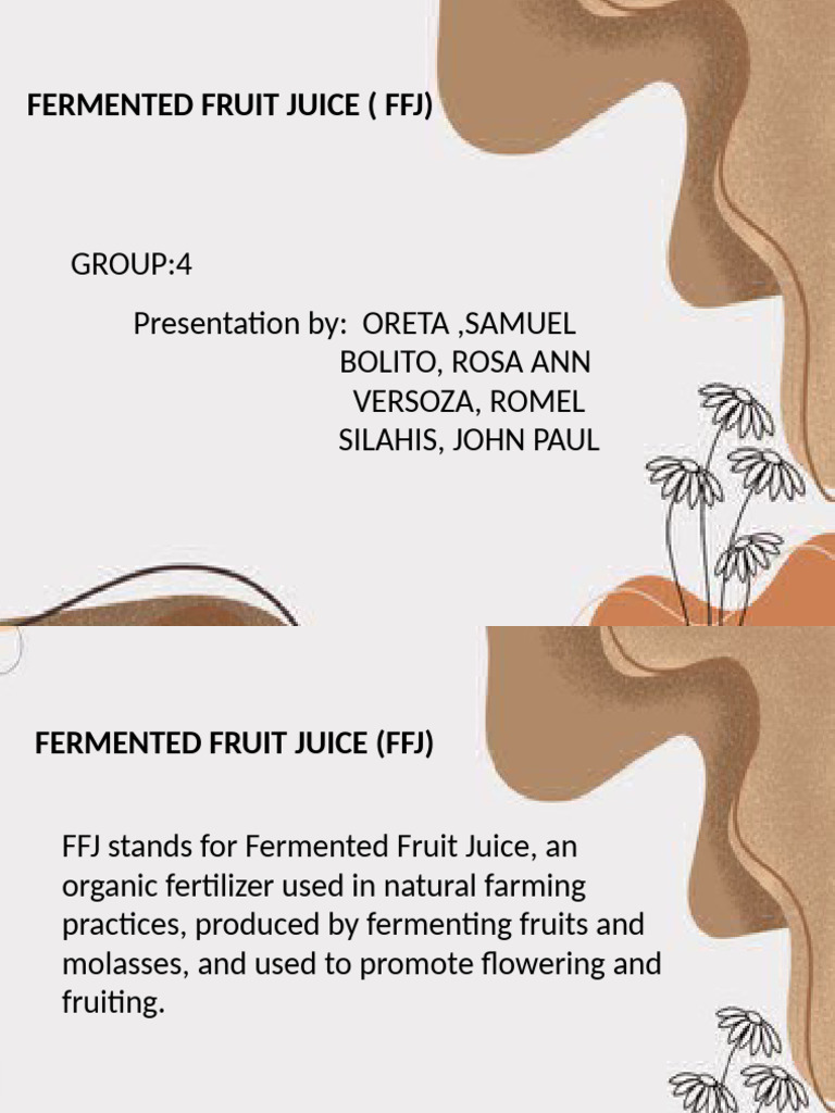 Fermented Juice | PDF