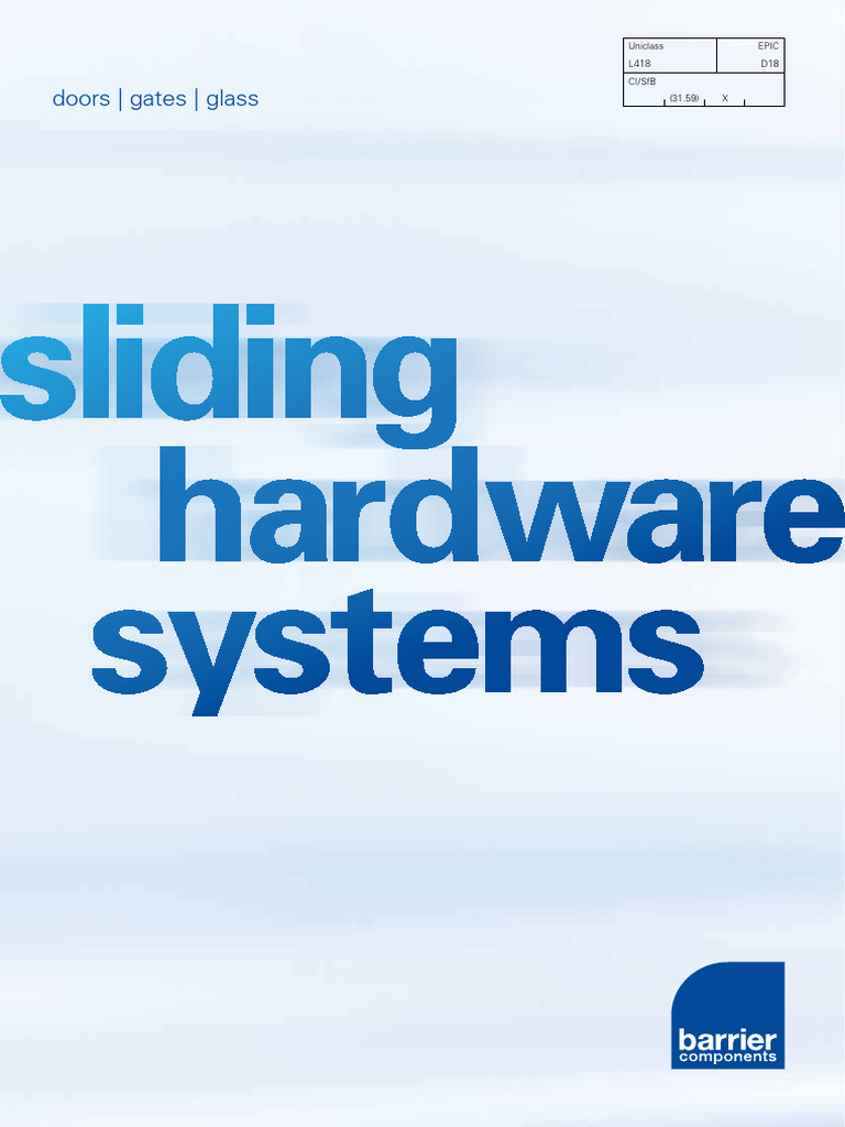 2012 Sliding Hardware Catalogue - Full Catalogue | PDF | Door ...