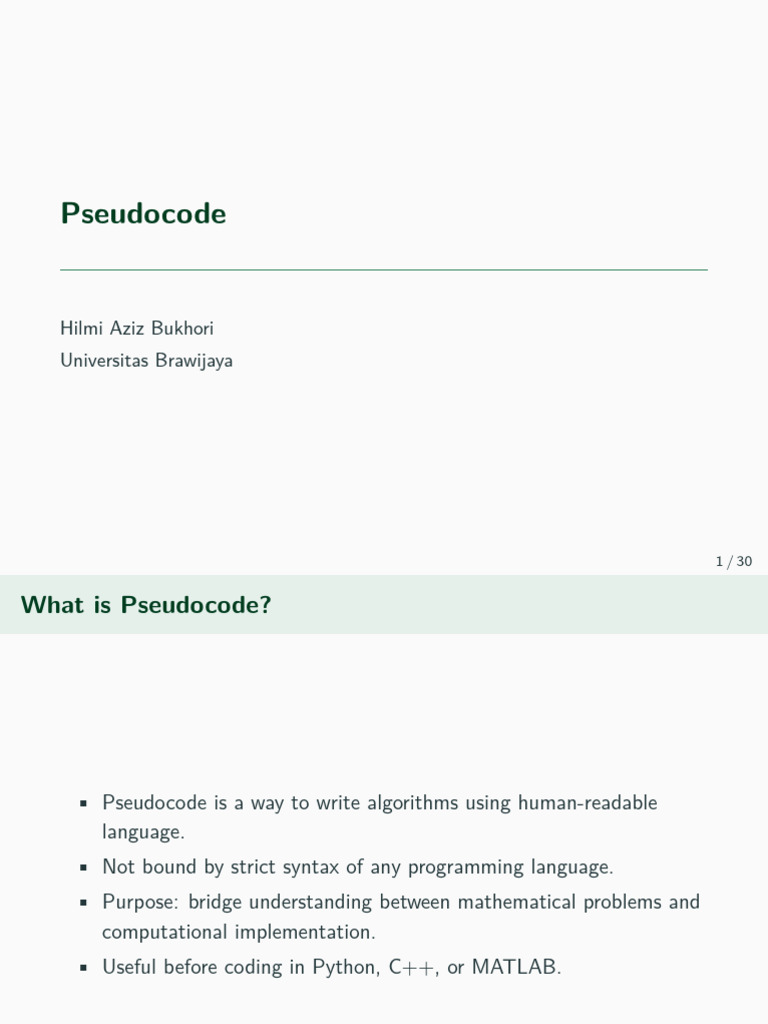 Materi Algoritma Pemrograman I Algoritma Flowchart Dan Pseudocode Struktur Sekuensial | PDF ...