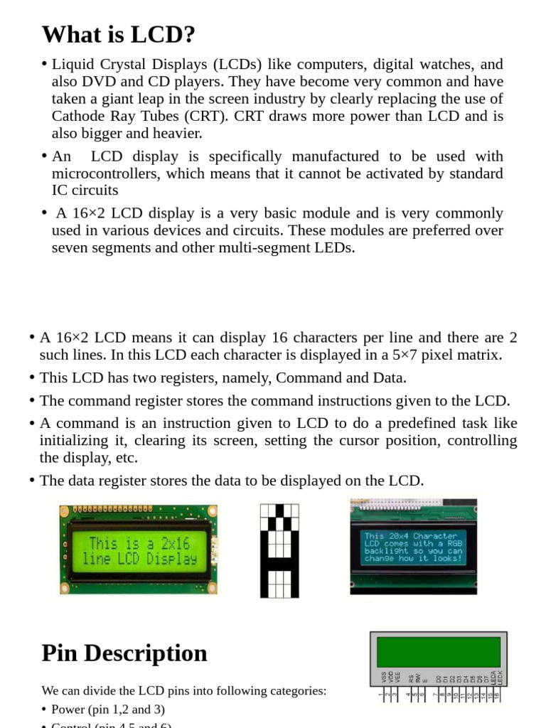 Unit III MIC Vandhana Mam | PDF | Electric Motor | Liquid Crystal Display