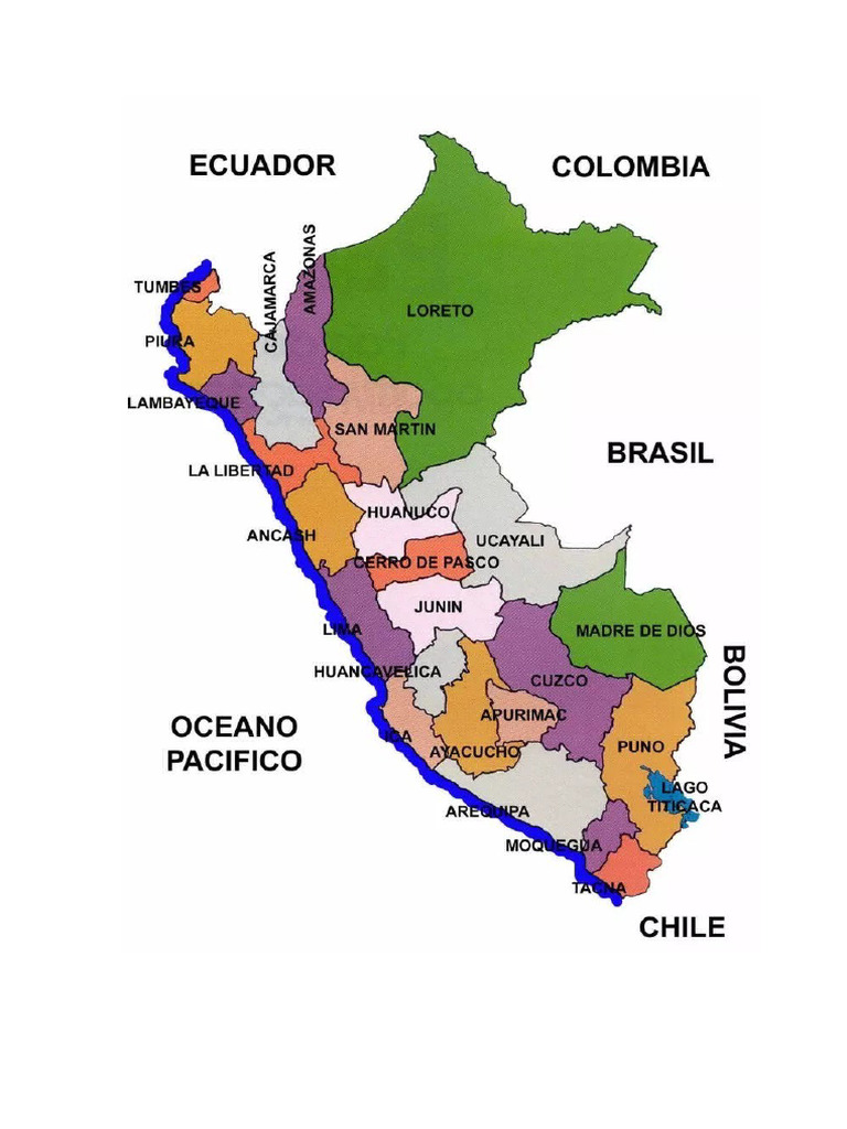 Mapas Del Perú | PDF