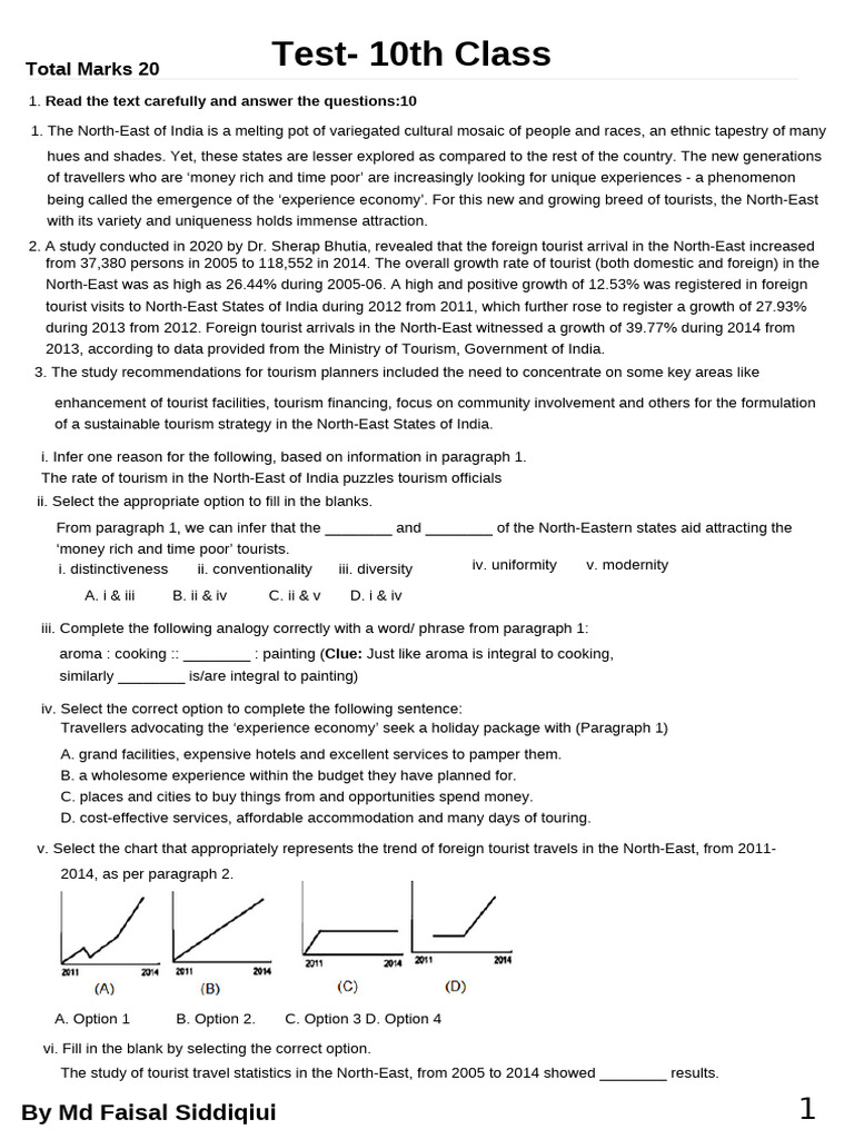 10 Englishll Reading Cspasssage Tp03.PDF 20250912 082908 0000 | PDF | Tourism