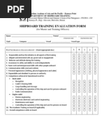 Crew Evaluation & Appraisal | PDF | Business | Psychological Concepts