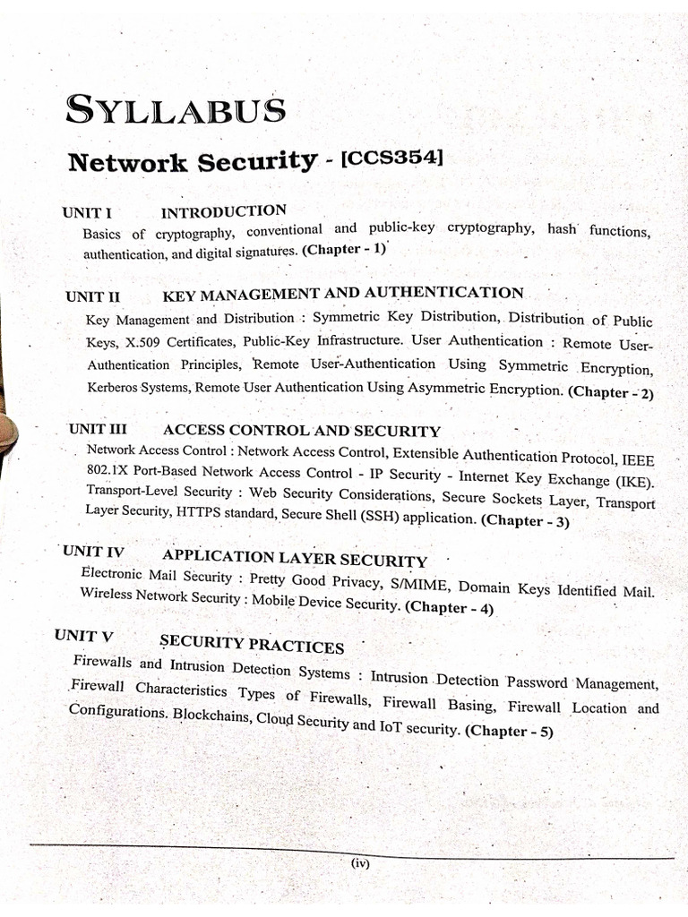 Network Security Book | PDF