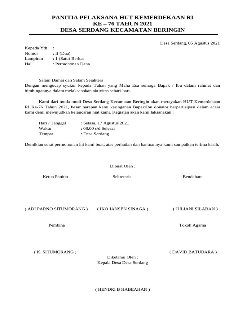 Hut Kemerdekaan Ri 76 | PDF