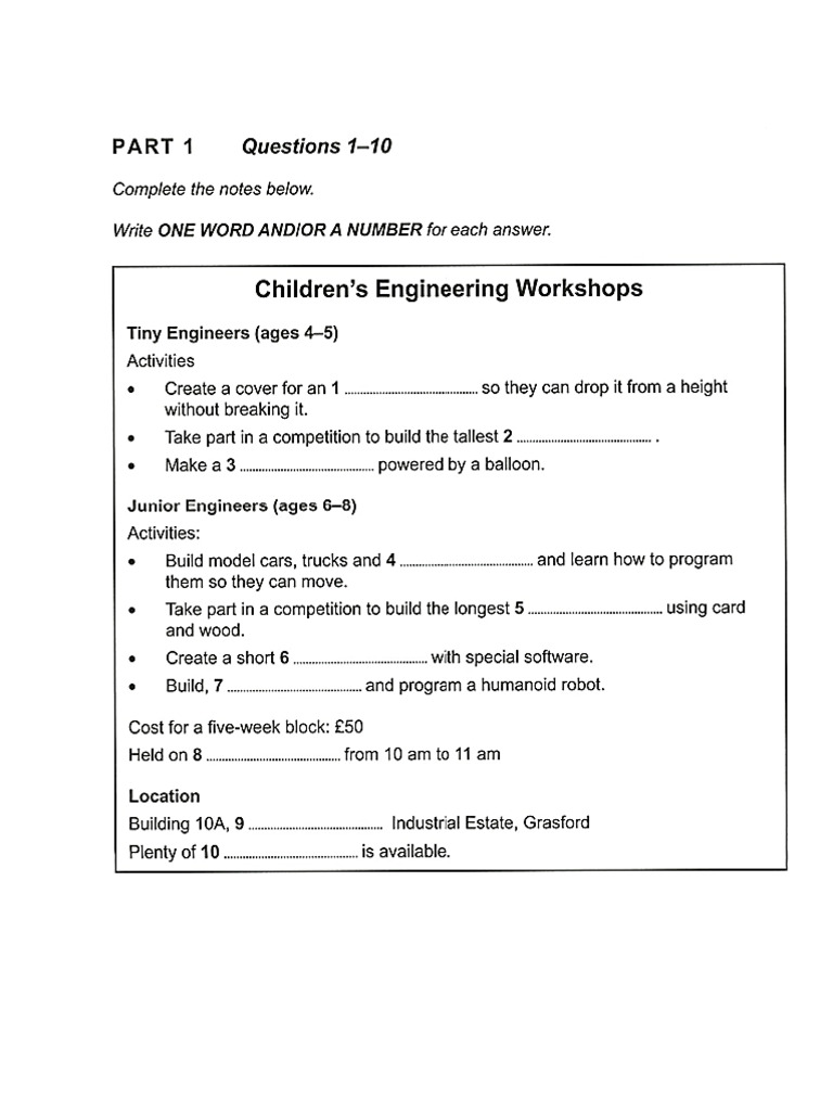 Listening Test 11 | PDF