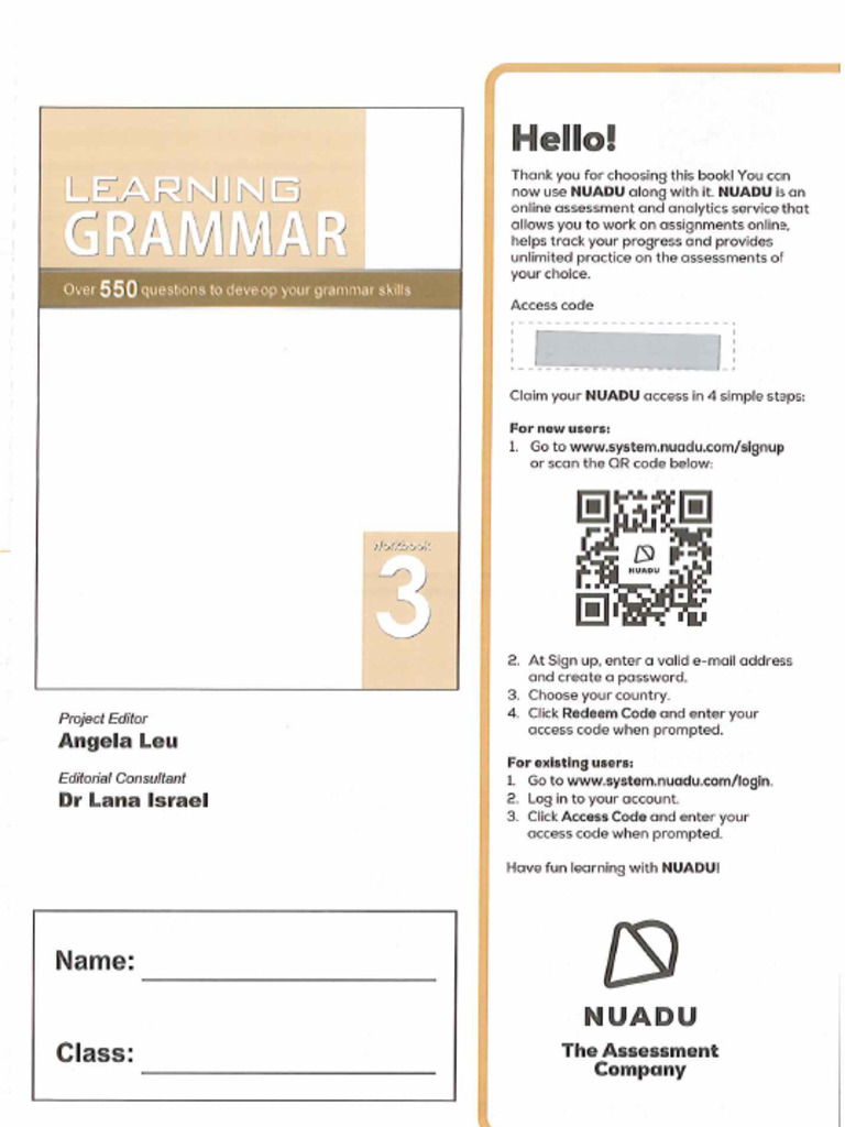 Learning Grammar 3 | PDF