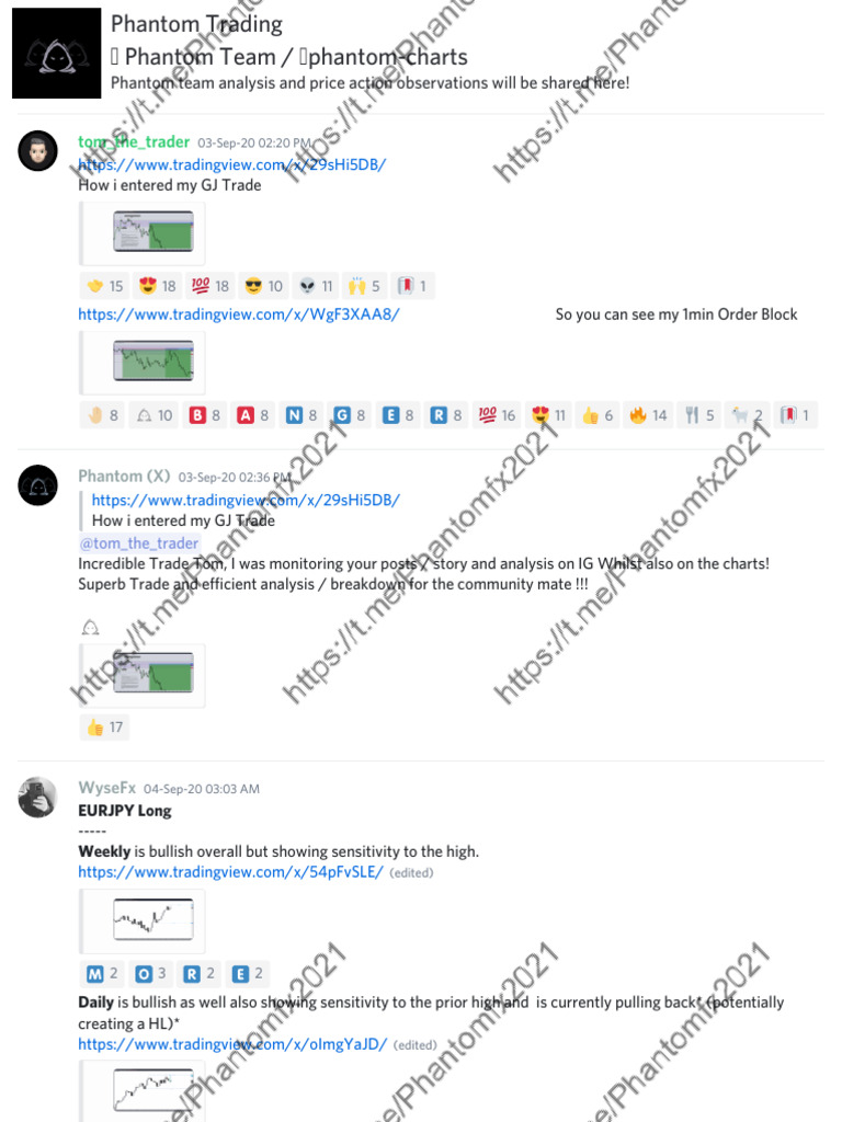 Phantom Trading - ? Phantom Team - ?phantom-Charts | PDF | Investing ...