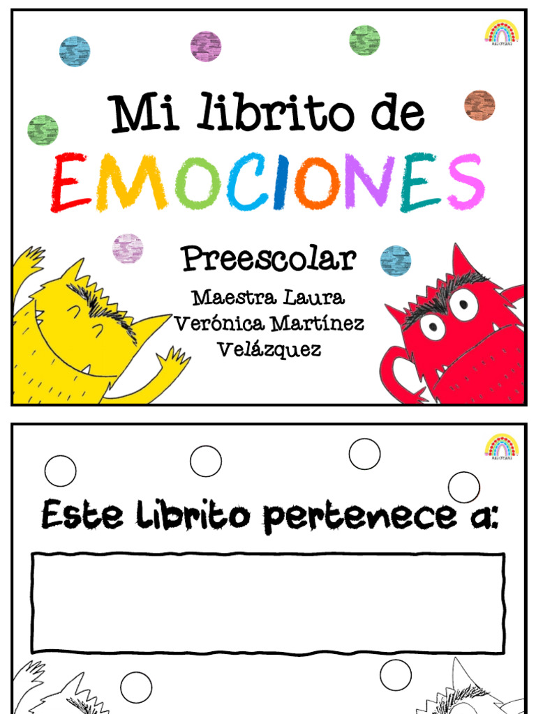 Mi Librito de Emociones para Niños | PDF | Las emociones | Amor