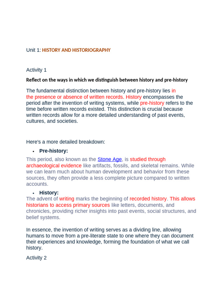 Summer Training Answers For Activities Unit 1-5-114939 | PDF | Atlantic ...