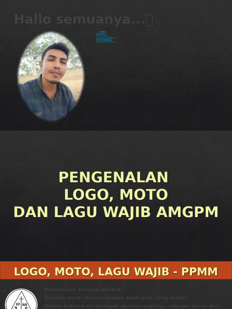 Pengenalan Logo Dan Lagu Wajib Amgpm - Laon | PDF