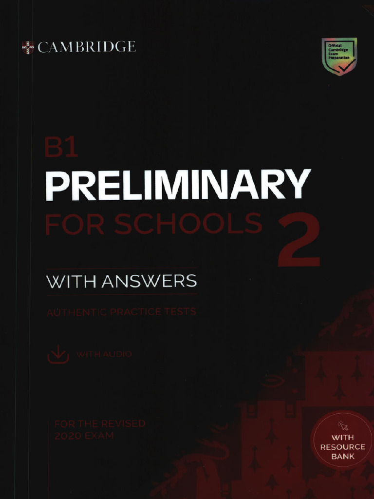 2022 b1 Preliminary For Schools 2 PDF Free | PDF