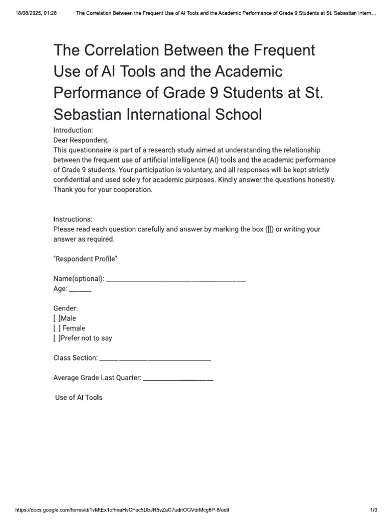 Practical Research Chapter3 Data Gathering Instrument | PDF