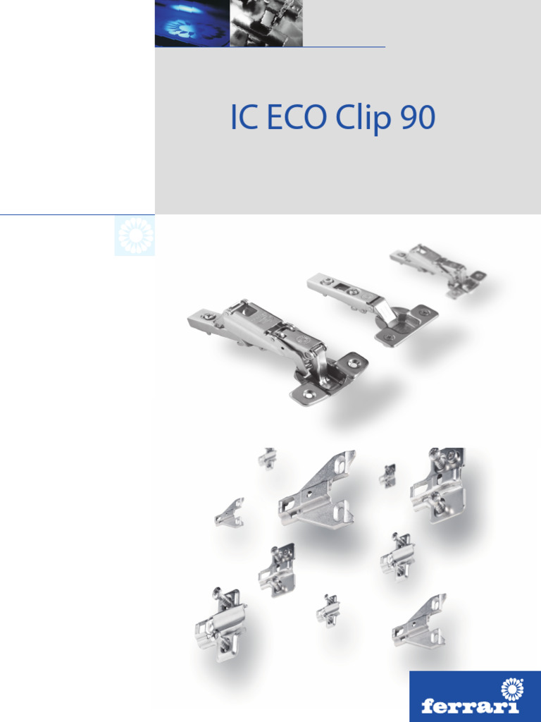 IC ECO Clip 90 Hinge Specifications | PDF