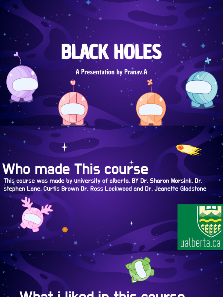 Black Holes | PDF