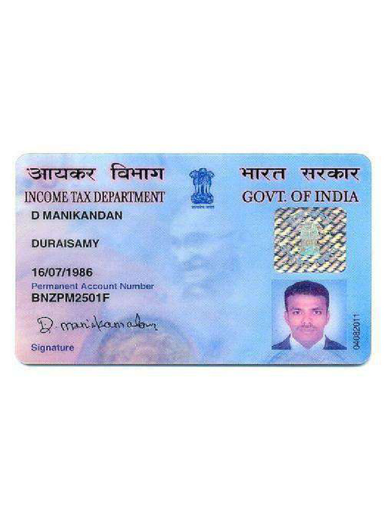 Pan Card 1 | PDF
