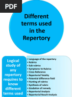 Overview of Kent's Repertory Structure | PDF