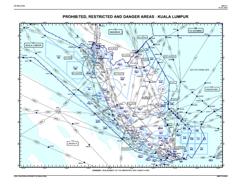AIP Danger Area Chart | PDF
