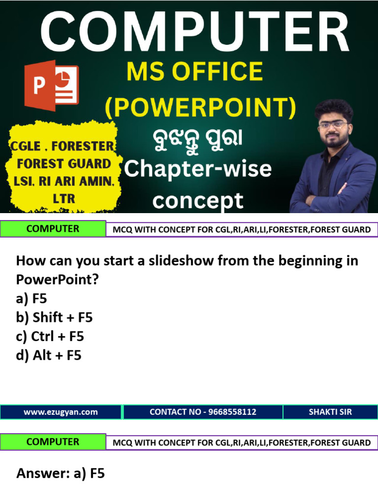 MS POWERPOINT COMPUTER RI ARI FORESTER RHT eZugyAn | PDF | Microsoft Power Point | Software