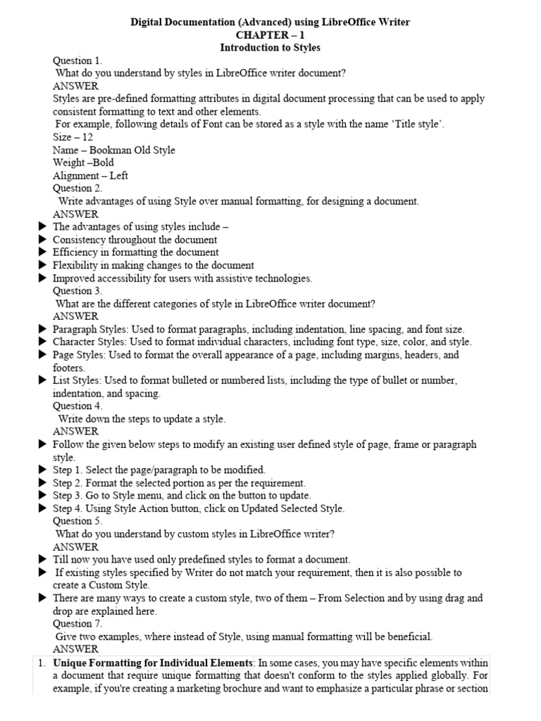 Domestic Data Entry Class X Ncert Solution All Chapters | PDF ...