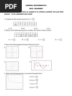Grade 10 Functions Practice Questions | PDF