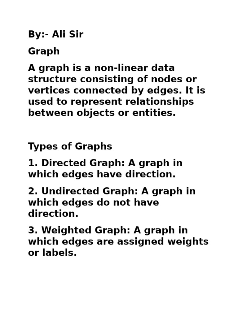 ? Basic Terminology in Graphs | PDF | Vertex (Graph Theory) | Theoretical Computer Science